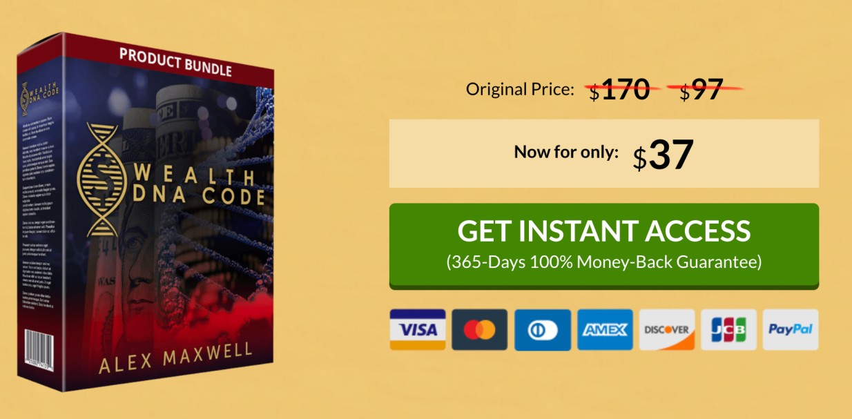 Wealth DNA Code Review (Alex Maxwell) - Is It Legit? 9 Facts